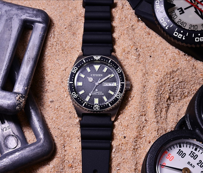 Citizen NY0120-01E Promaster Automatic Diver's 200mt Nero