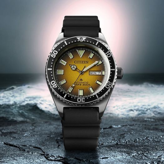 Citizen NY0120-01X Promaster Automatic Diver's 200mt Giallo